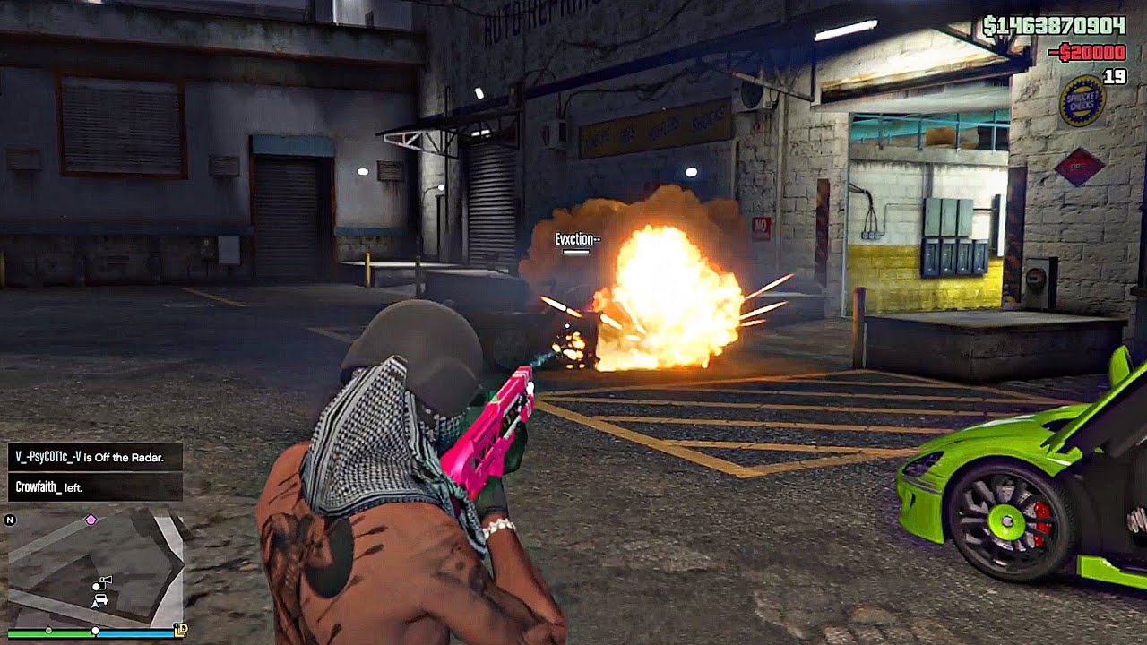 I BOUGHT THIS ALIEN MACHINE AND MADE THIS PLAYER DISAPPEAR GTA V ONLINE ...