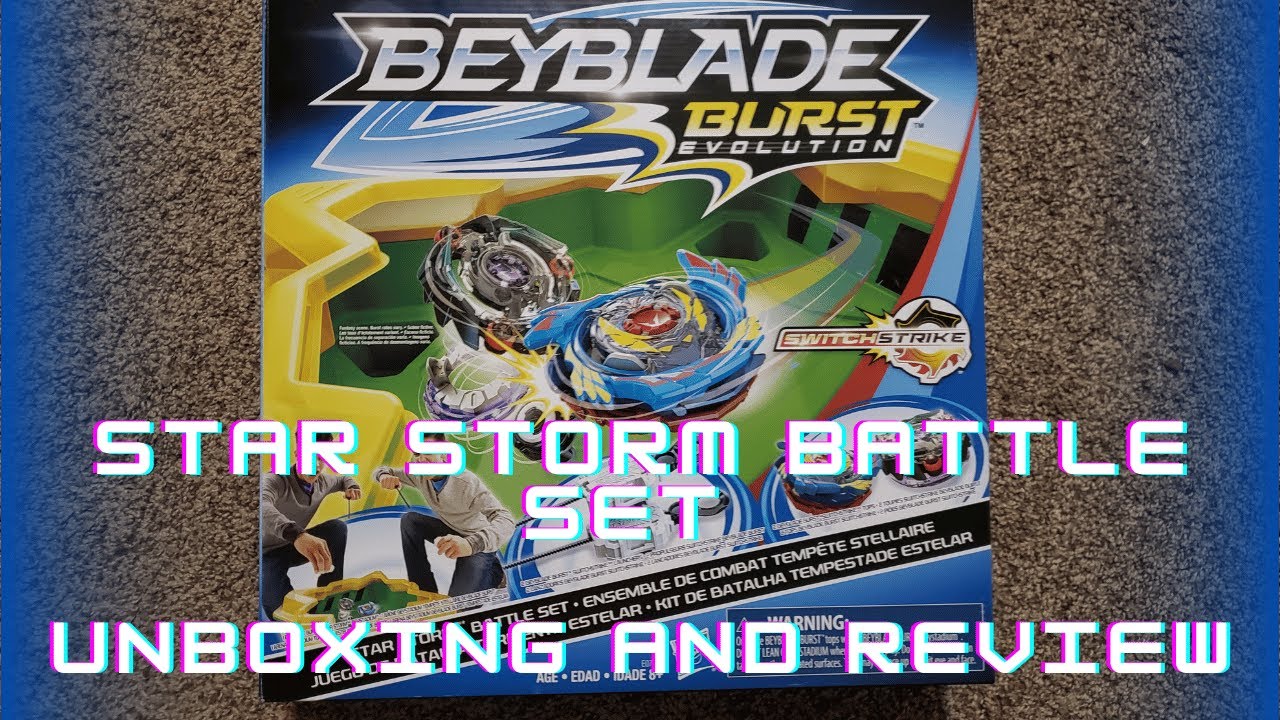 WE HAVE GIMMICKS! Star Storm Battle Set Unboxing and Review | Beyblade ...