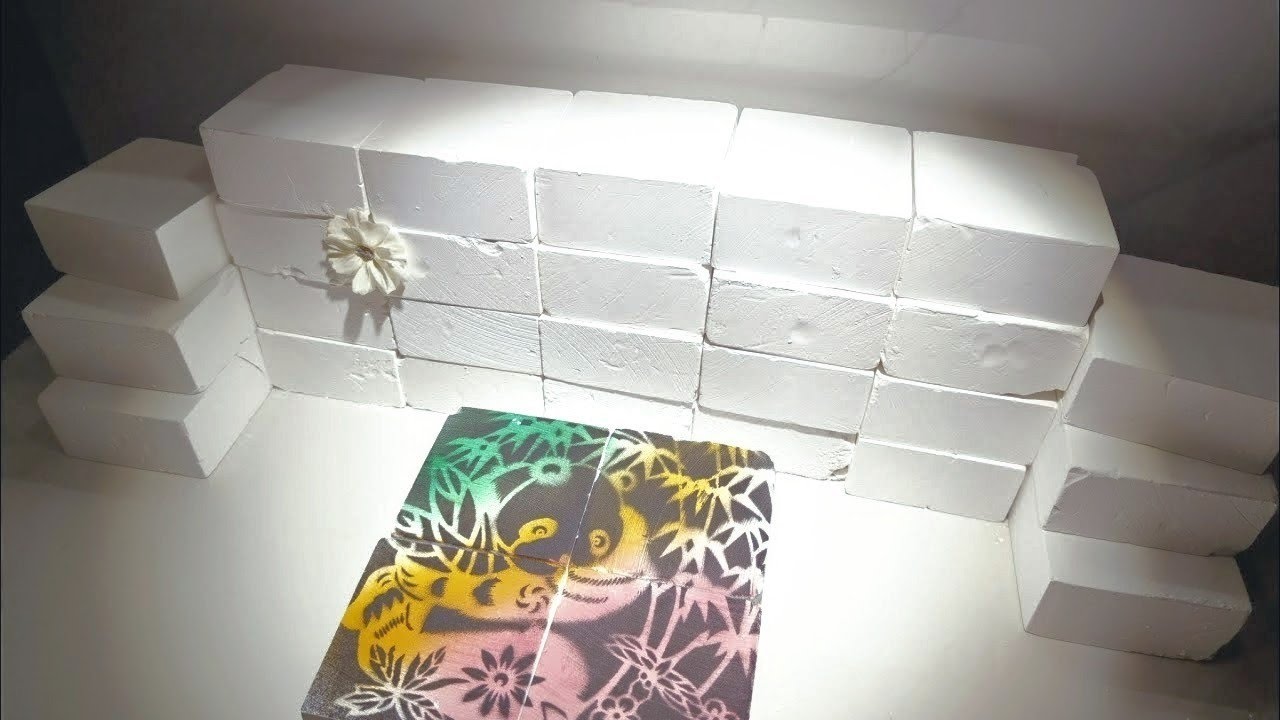 MASS CRUSH ~ 50 FRESH PJ BLOCKS & PASTED DYED CHALK | ODDLYSATISFYING ...