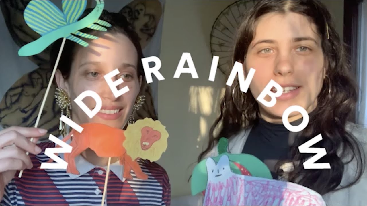 WIDE RAINBOW DIY WORKSHOP: EMMA + CHARLOTTE KOHLMANN - YouTube