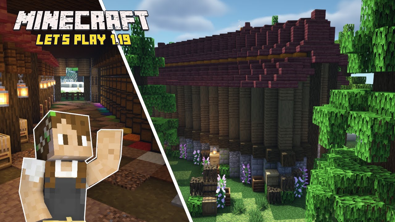 I Built a Diagonal Automated Sheep Farm | Minecraft Let's Play 1.19 ...