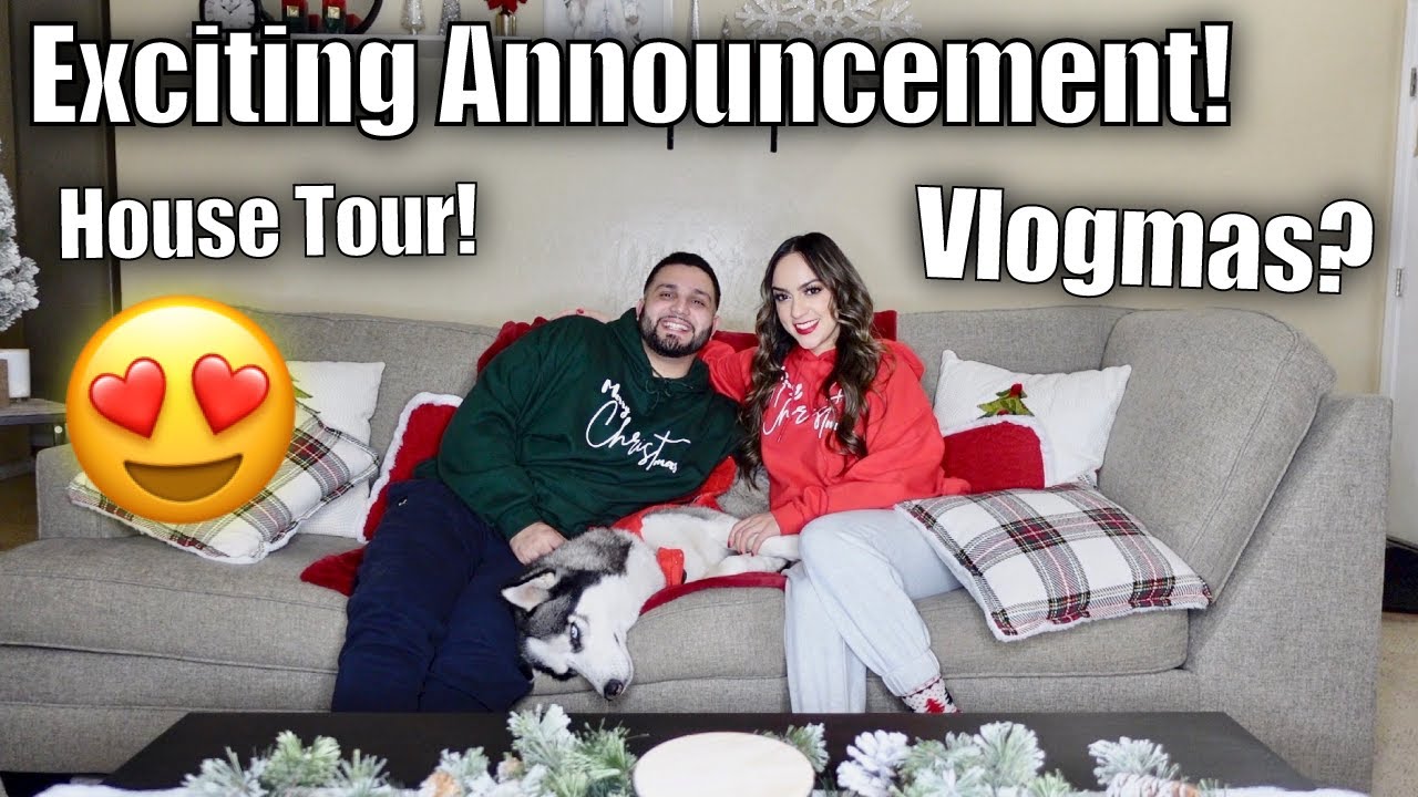 OUR NEW CHRISTMAS INTRO!!! *ANNOUNCEMENT* - YouTube