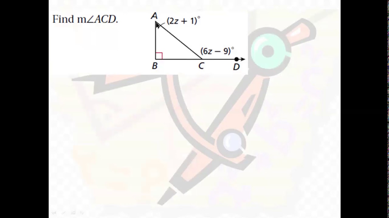 Angle Relationships in Triangle (Part-2) - YouTube