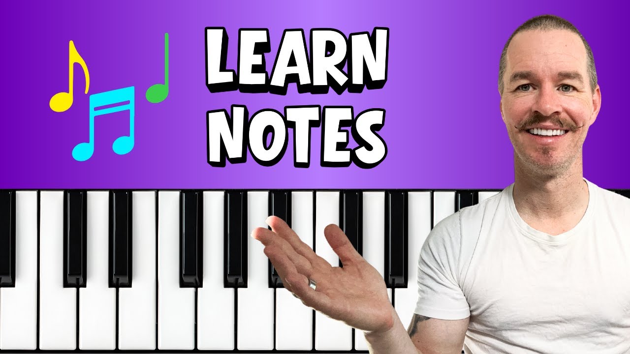 How to Read Piano Notes for Kids – Step-by-Step Beginner Lesson - YouTube