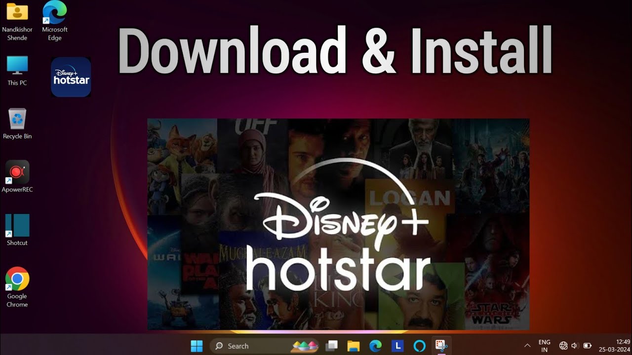 Download Hotstar for PC | Hotstar Install For Windows | Disney plus ...