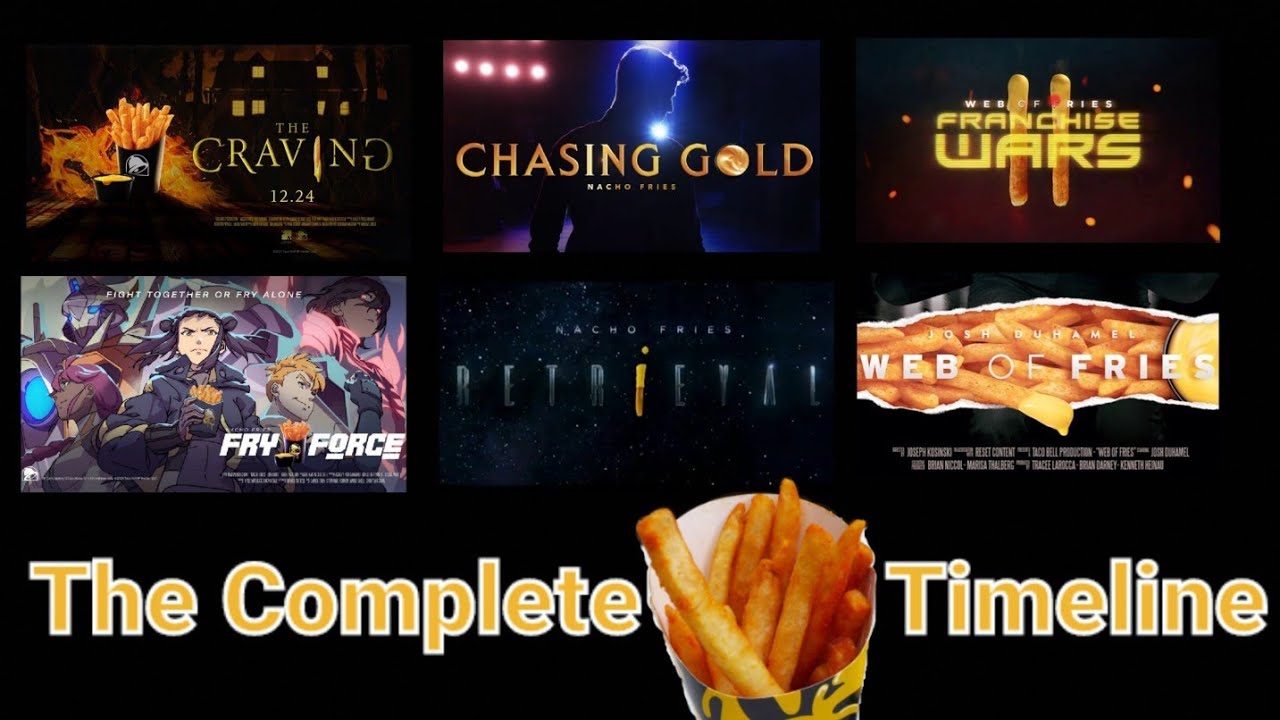 The Taco Bell Nacho Fries Complete Timeline - YouTube