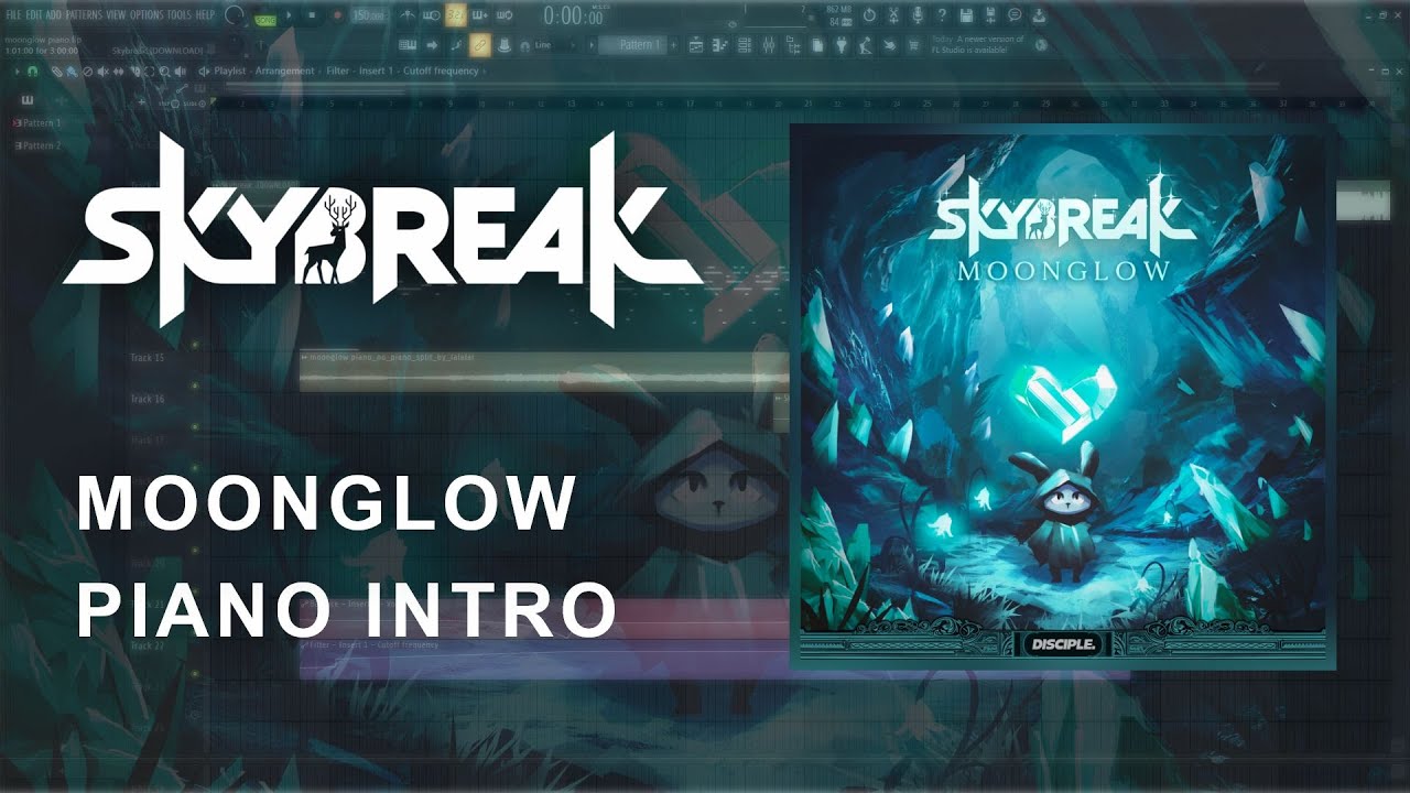 Skybreak & Kaval - Moonglow (FL Studio Piano Intro Remake) - YouTube