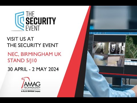 Visit AMAG Technology at The Security Event - YouTube