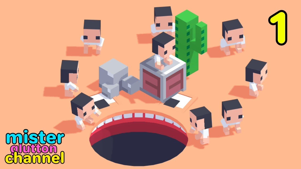 Gobble - All Level Gameplay Walkthrough (Levels 1-15) PART 1 - Fancade ...