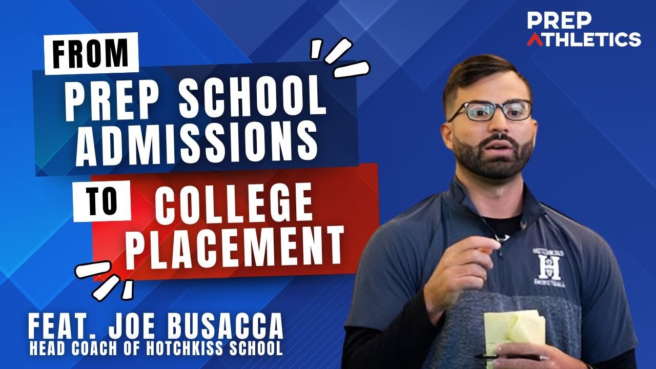 From Prep School Admissions to College Placement feat. Joe Busacca ...