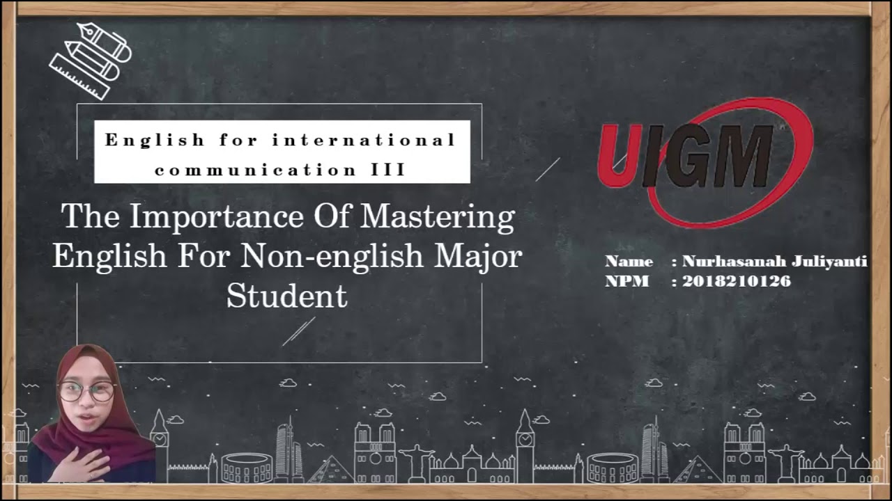 The importance of mastering English for non-english major student - YouTube