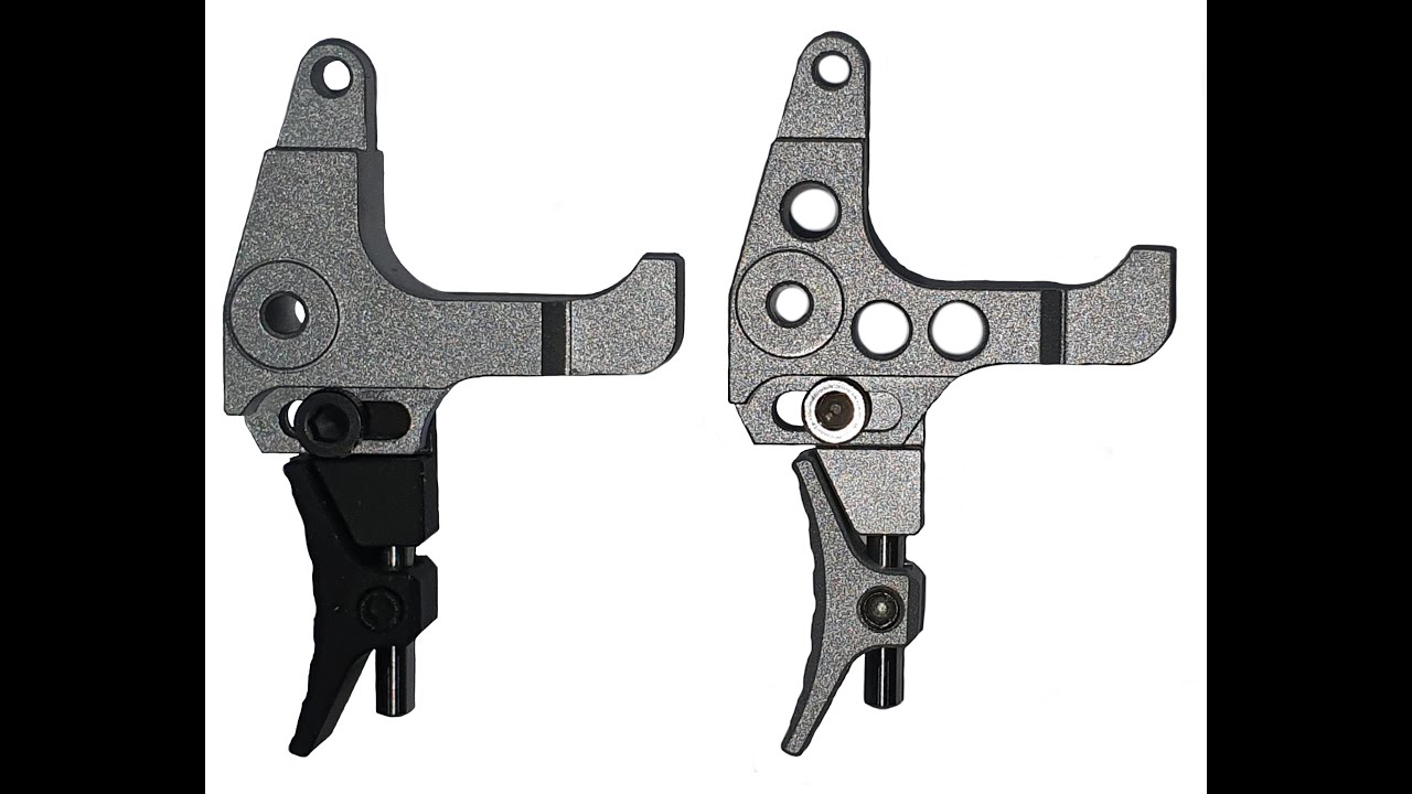 AirMaks Arms Krait Adjustable Trigger Blade installation - YouTube