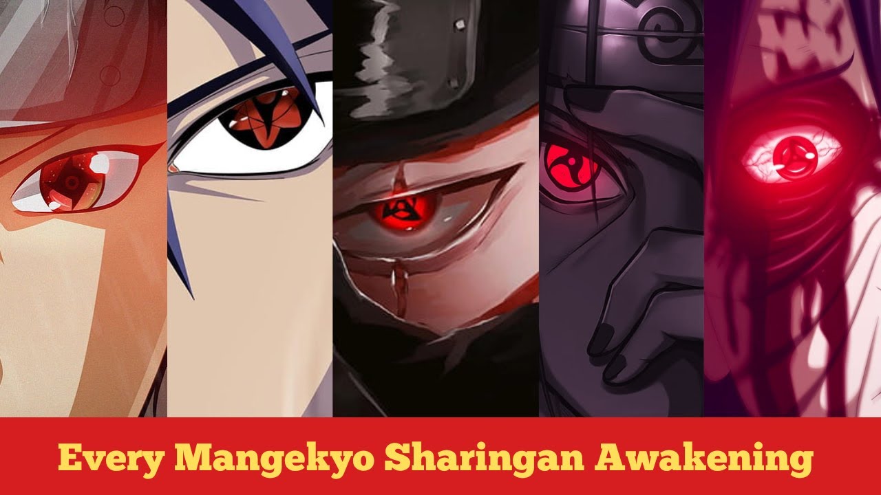 Ranking: Every Mangekyo Sharingan awakening in Naruto - YouTube