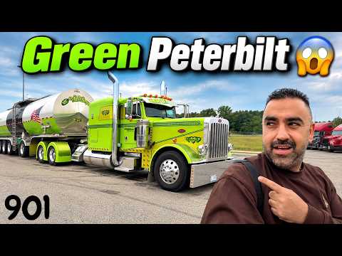 America mein Green PETERBILT Truck Dekhte hi SUNN Reh Gya | 901