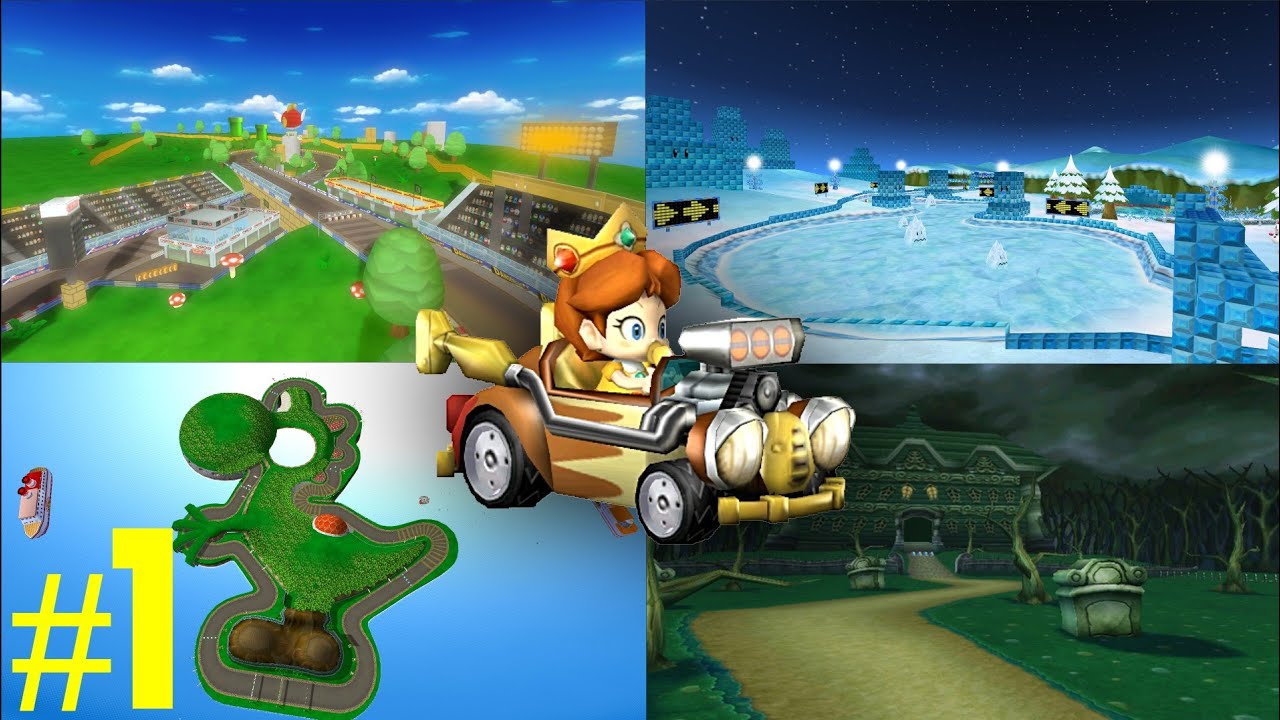 [MKWii] Retro Mario Kart Custom Tracks w/ Mini Beast #1 - YouTube