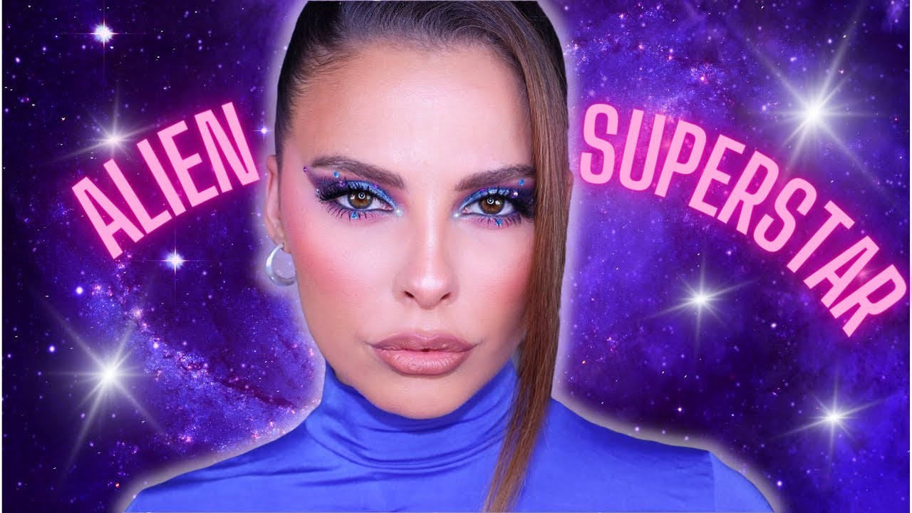 MAKEUP INSPIRATION ALIEN SUPER STAR 👽 ( PALETTE 1988, FENTY BEAUTY ...