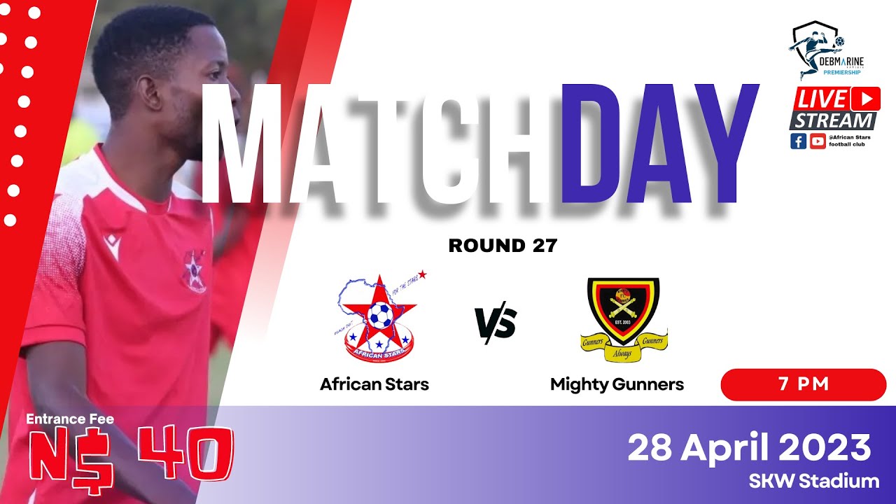 African Stars F.C. VS Mighty Gunners F.C. - YouTube