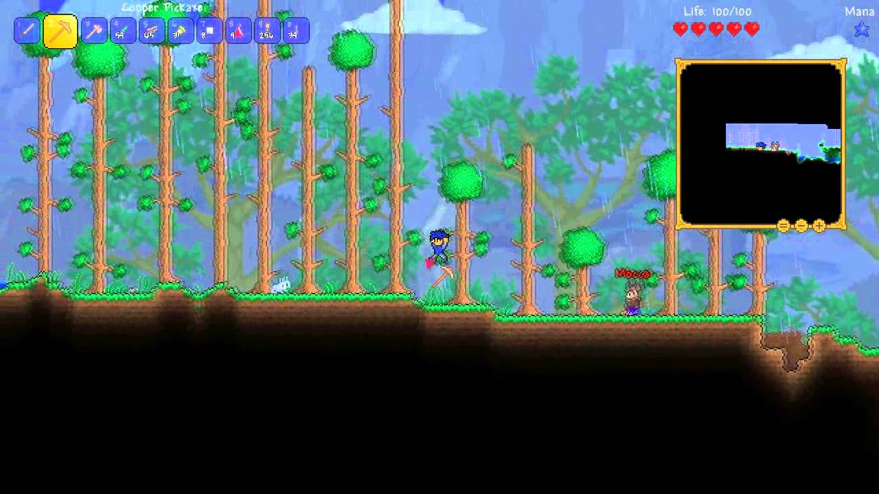 (TripleG Tv.) - Terraria #1 เริ่มเกมส์ใหม่กับสาระอีกนิสหน่อย - YouTube