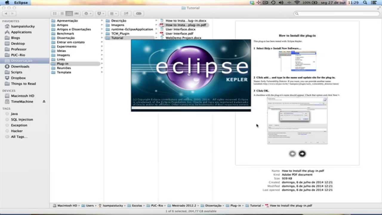 Como desinstalar o ESVD do Eclipse Kepler - YouTube