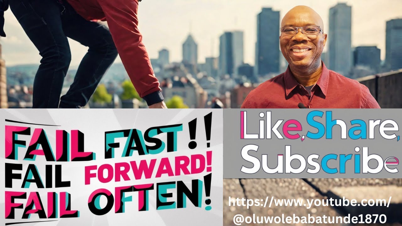 Fail Fast, Fail FORWARD, Fail Often - YouTube