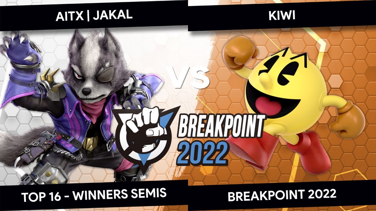 Breakpoint - Jakal (Wolf) vs Kiwi (Pac-Man) - Top 16 - Winners Quarters ...