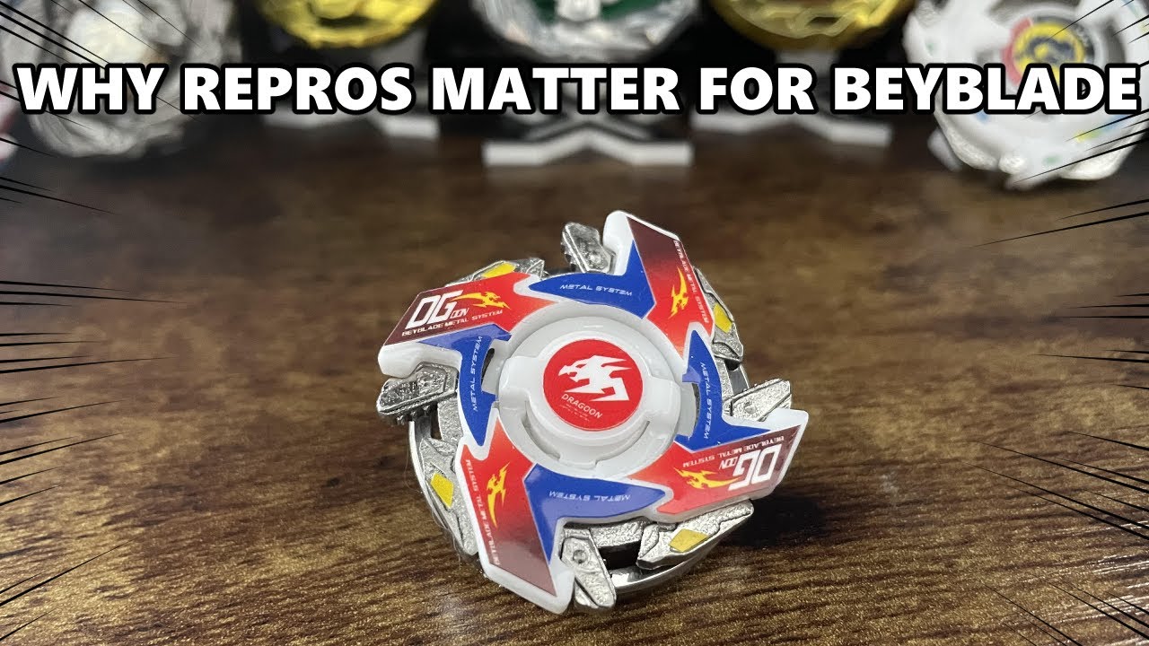 BEYBLADE DRAGOON MSUV HMS BENCHBLADE REPRO REVIEW - YouTube