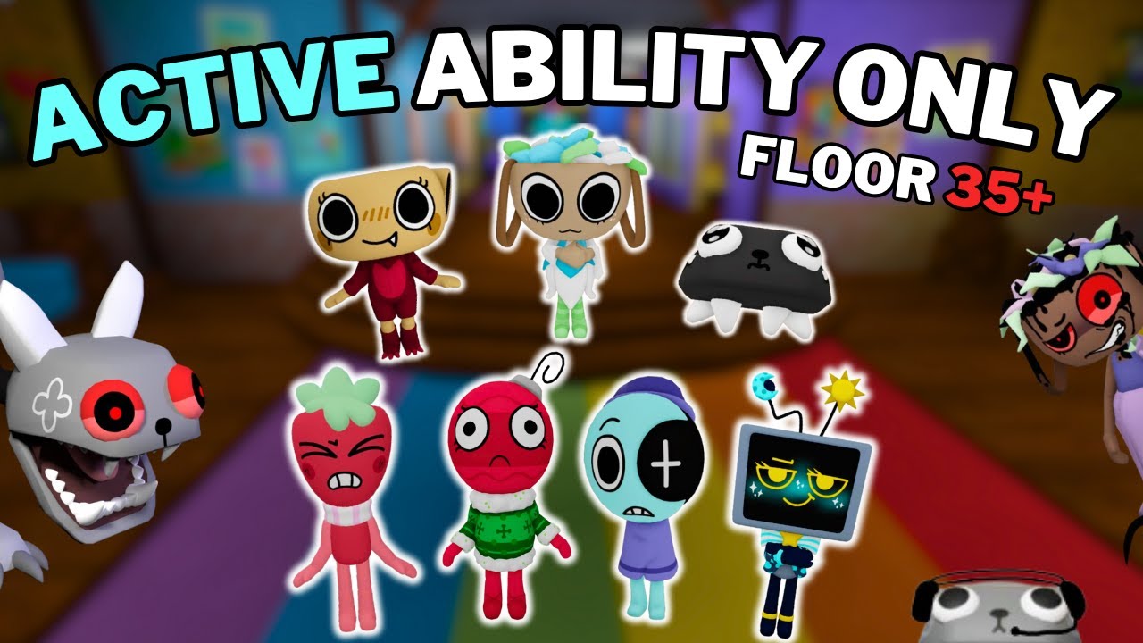 ACTIVE ABILITY ONLY IN DANDYS WORLD (FLOOR 35) - YouTube