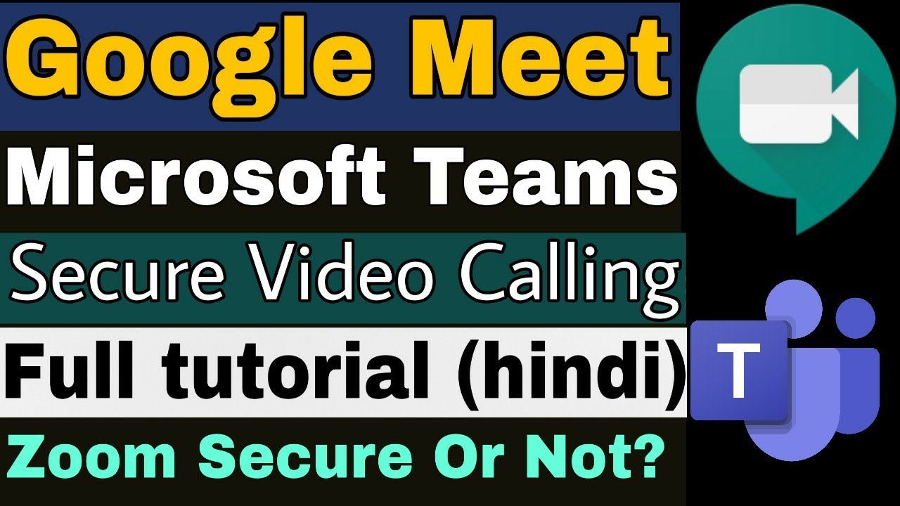 How To Use Google Meet App, How To Use Microsoft teams App, Best App ...