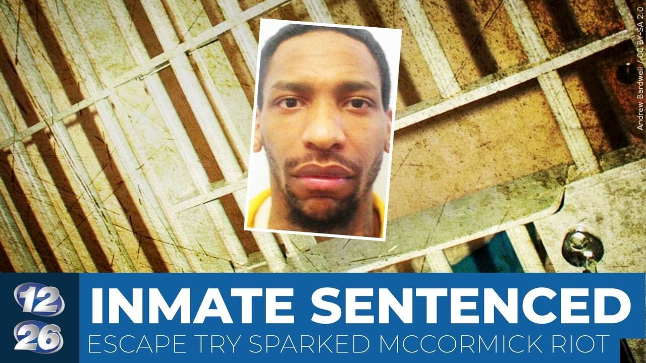 S.C. inmate sentenced in incident that sparked McCormick riot - YouTube