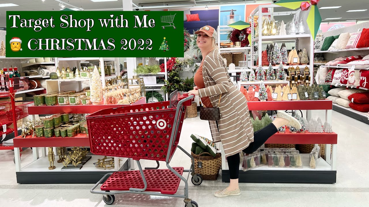 Target Shop with Me 🛒 🎅 CHRISTMAS 2022 🎄 - YouTube