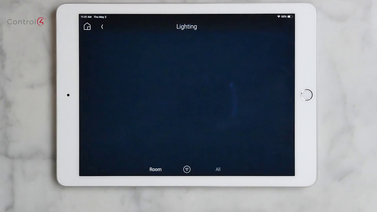 Control4 Editing Lighting Scenes - YouTube