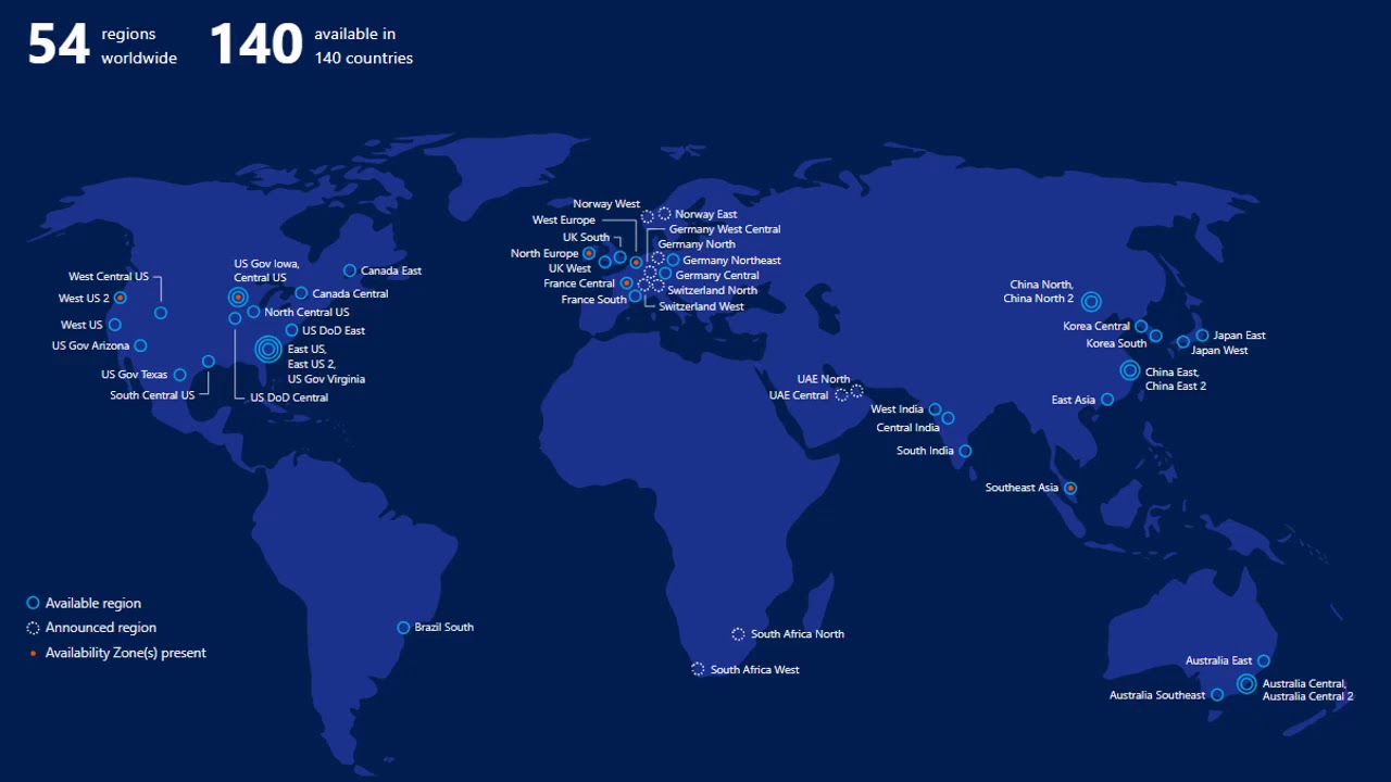 Azure AZ-900 Lecture - Azure Regions Part 4 - YouTube