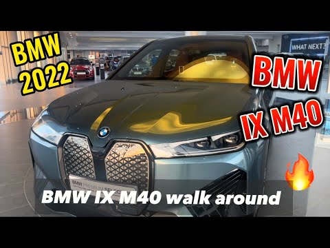 BMW IX M40 | BMW luxury car| walk around | Electronic BMW | BMW 2023 # ...