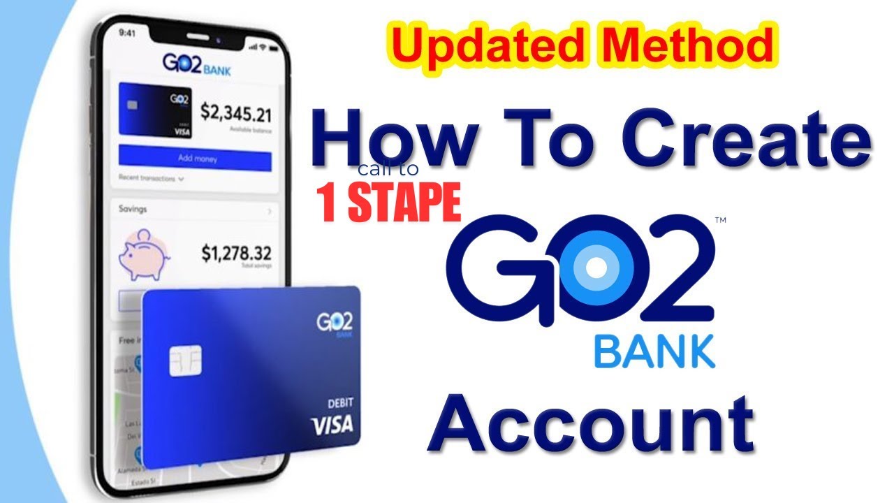 1 Step Go2bank create method 100% Working method Go2bank method new ...