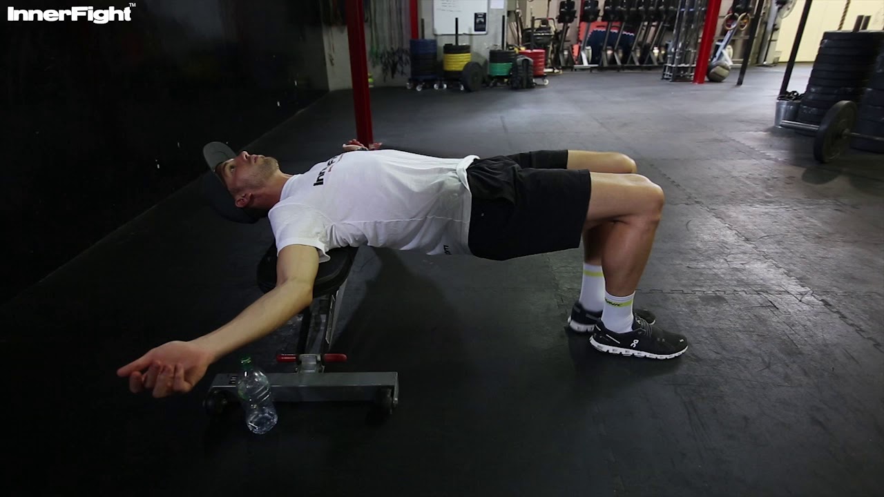Single Leg Hip Bridge from bench. - YouTube