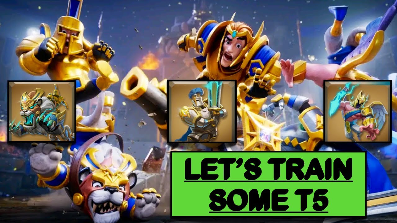 Lords Mobile - LET'S TRAIN SOME T5 TROOPS!🔔 - YouTube