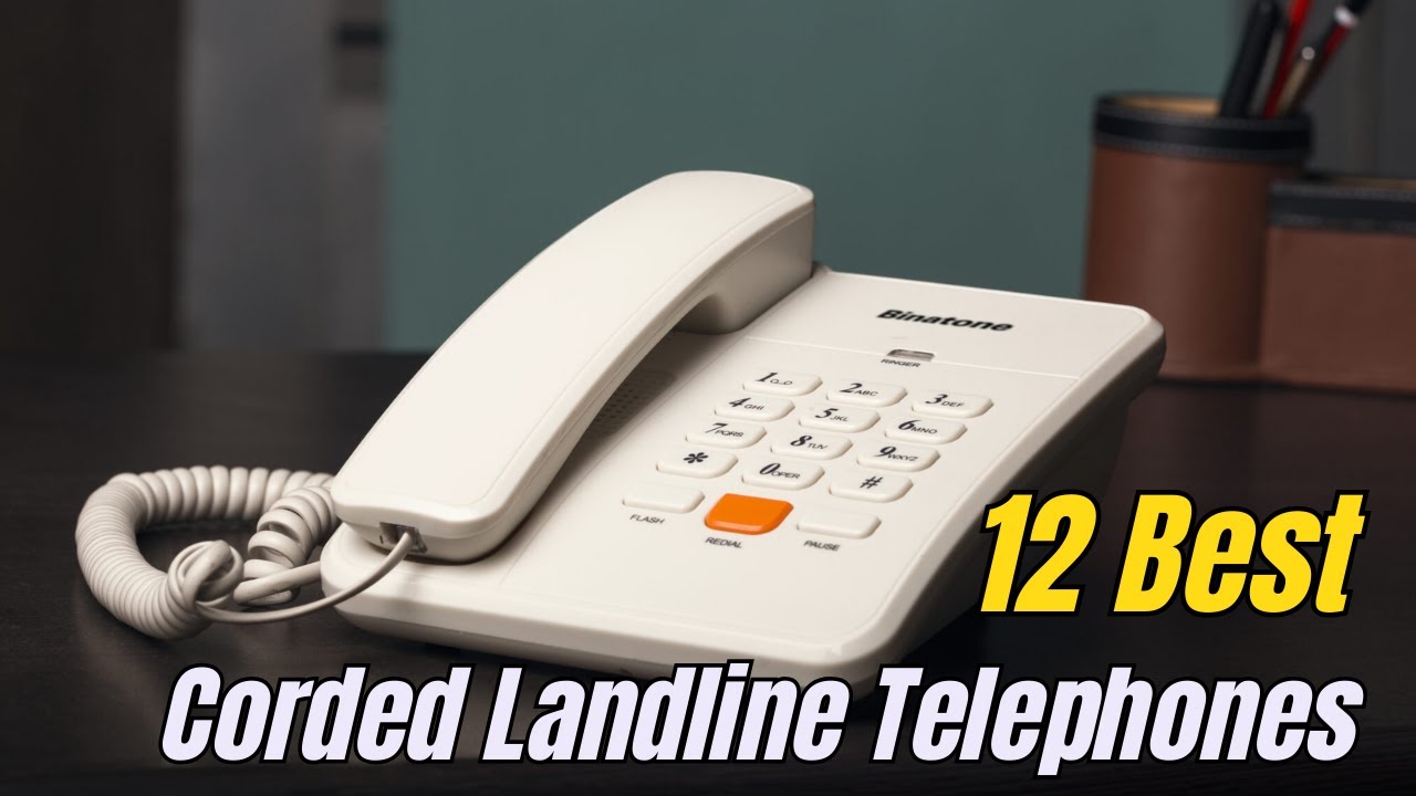 12 Best Corded Landline Telephones of 2024 India List - YouTube