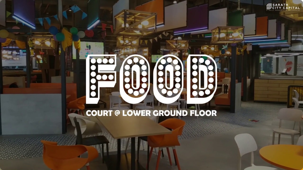 Food Court at Sarath City Capital Mall by Apple Restaurants. - YouTube