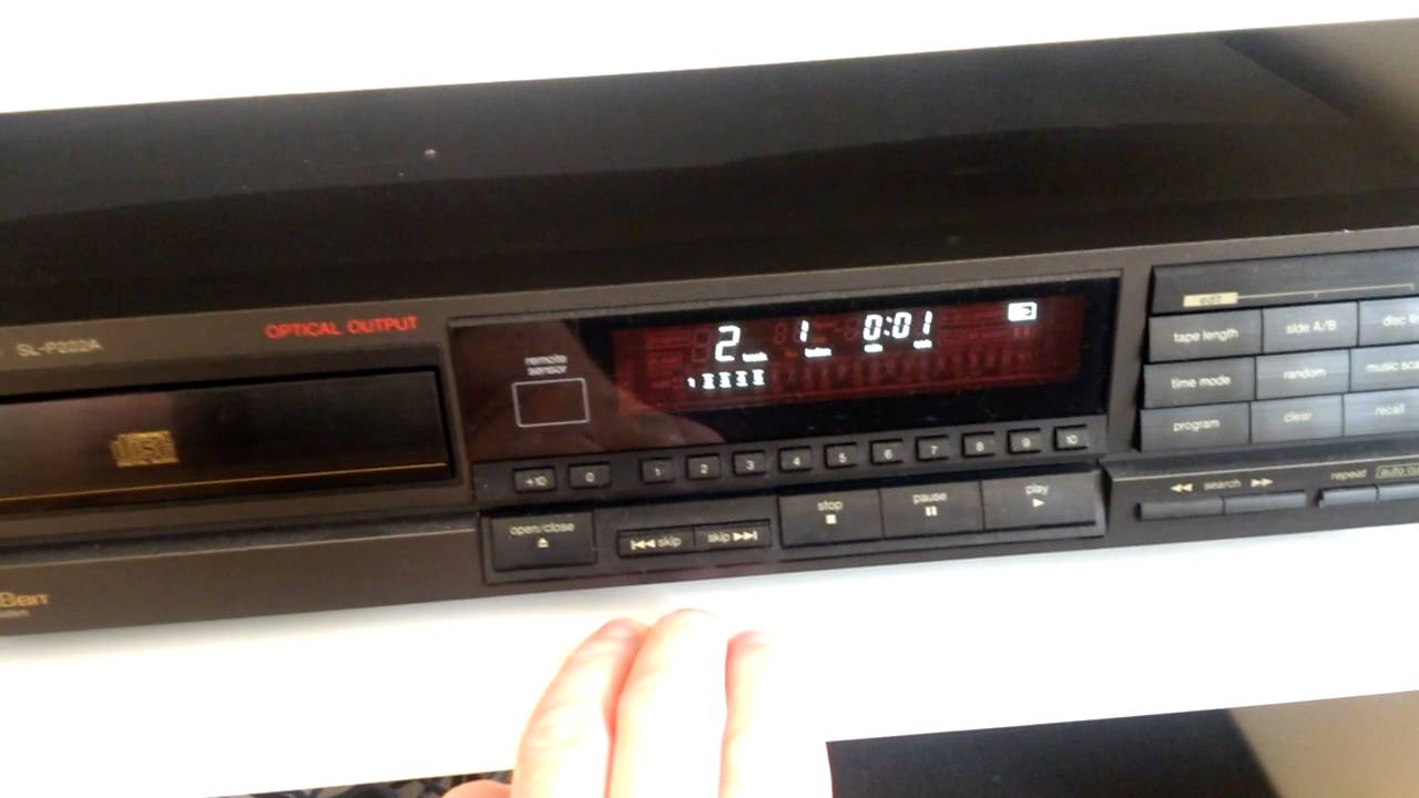 Technics SL-P222A CD Spieler / Player - YouTube