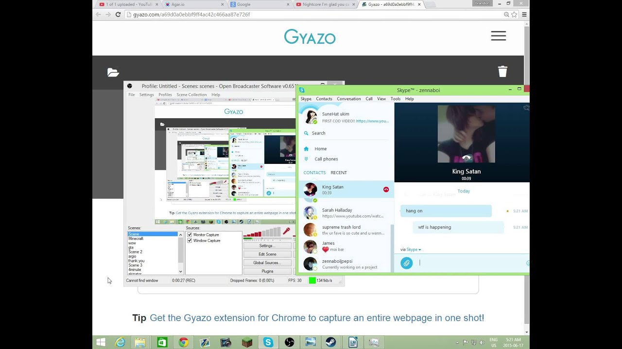 Skype connection problem - YouTube