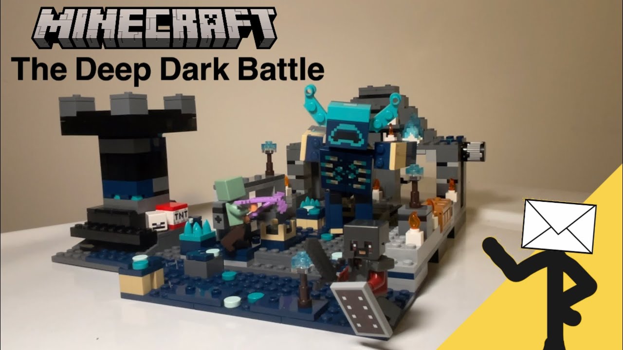 Lego Minecraft review “The Deep Dark Battle” 21246 - YouTube