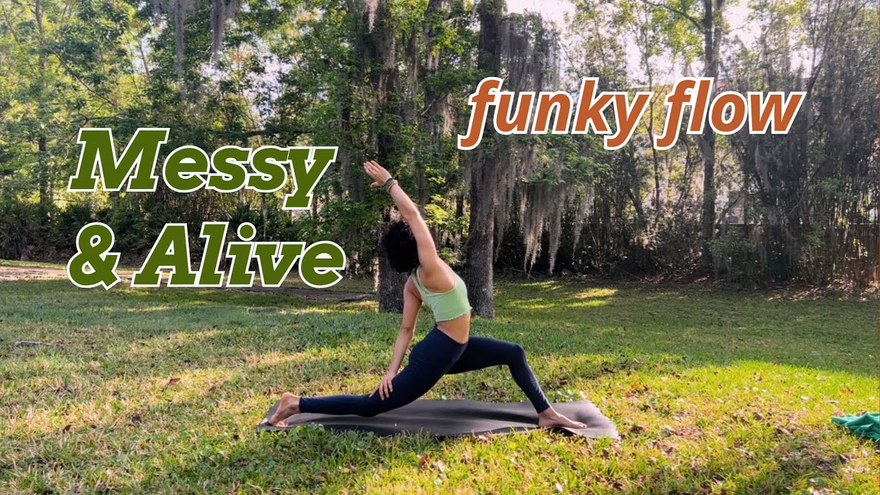 Playfully Messy Vinyasa Flow - YouTube