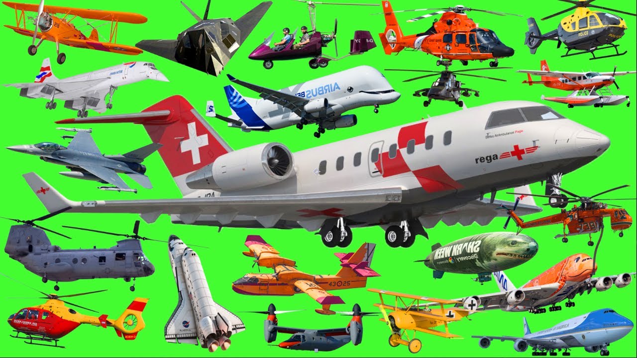 Air Vehicles | Types of Air Vehicles | Learn Air Transport Names ...