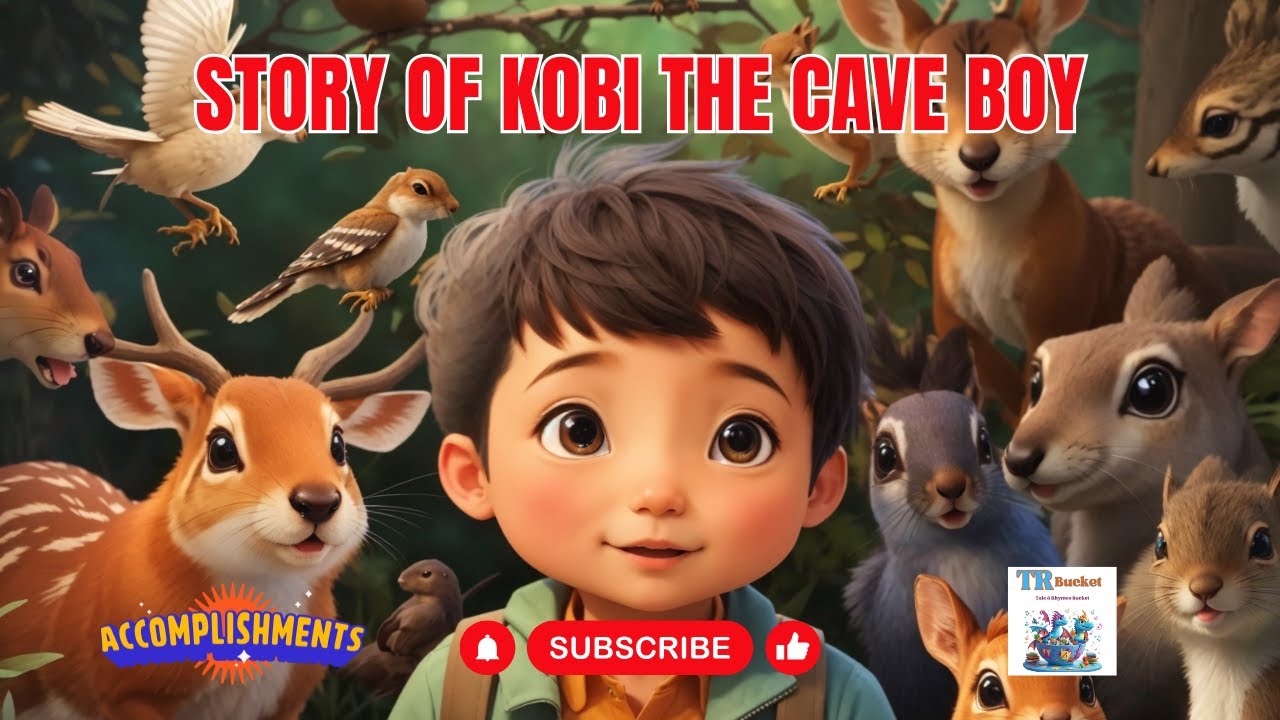 Kobi the cave boy | kids story | Bedtime story | adventures story ...