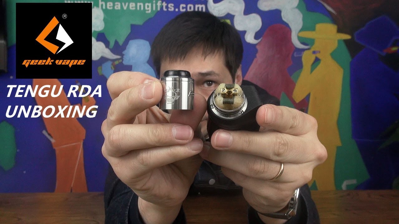 Tengu RDA by GeekVape | Unboxing and Coil Placement - YouTube