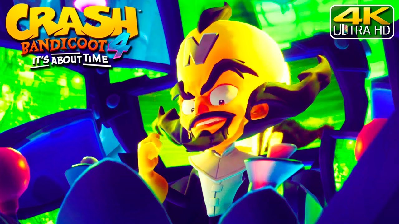 Crash Bandicoot 4 - Batalla final contra Neo Cortex (4K 60FPS) - YouTube