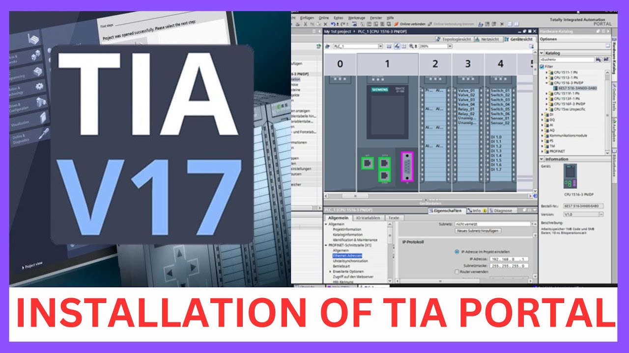 📥 INSTALLATION ya TIA PORTAL SOFTWARE ikoreshwa muri AUTOMATION SYSTEM ...