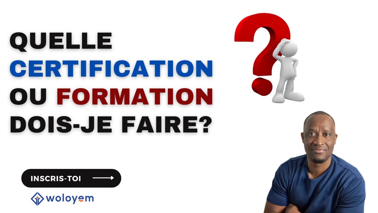 Quelle certification ou Formation dois-je faire et l'utilité du PMP ...