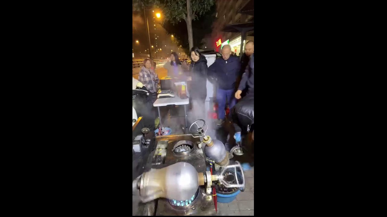 🔴 LIVE: Chestnut Explosion! Traditional Chinese Popcorn Cannon in ...