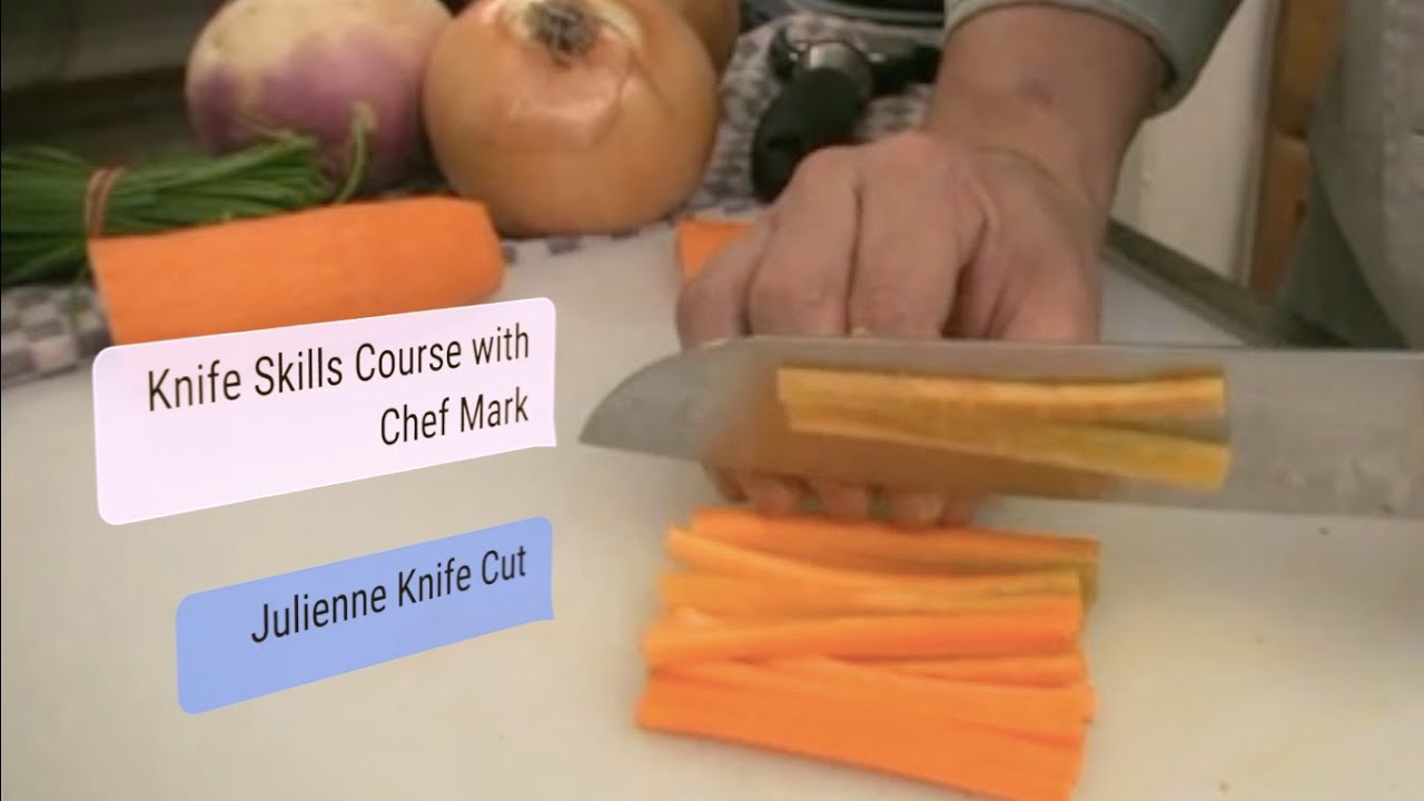 Knife Skills 101, Lesson #3: Julienne Cut of carrots and other root ...